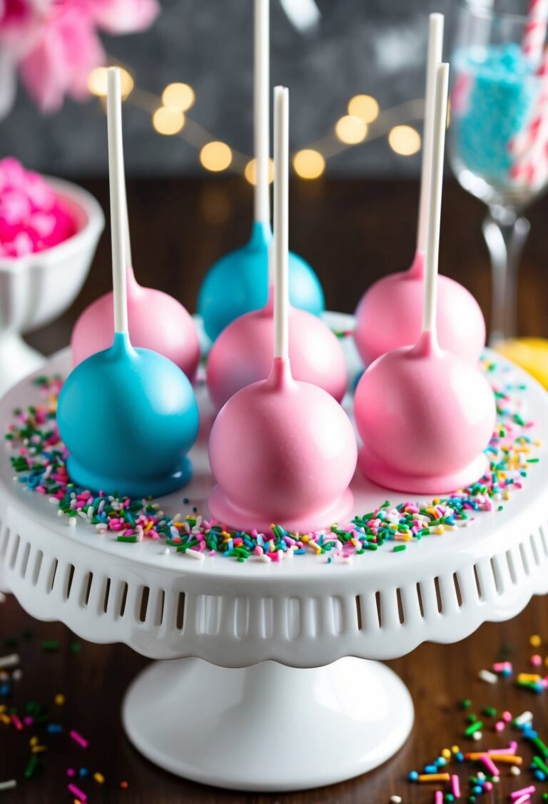 Delight Your Guests with 24 Creative Gender Reveal Cake Pop Ideas