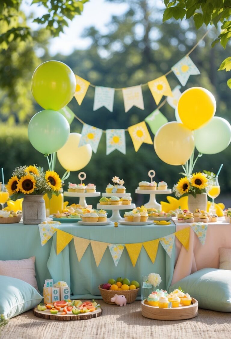 30+ August Baby Shower Ideas For Summer-Inspired Celebrations