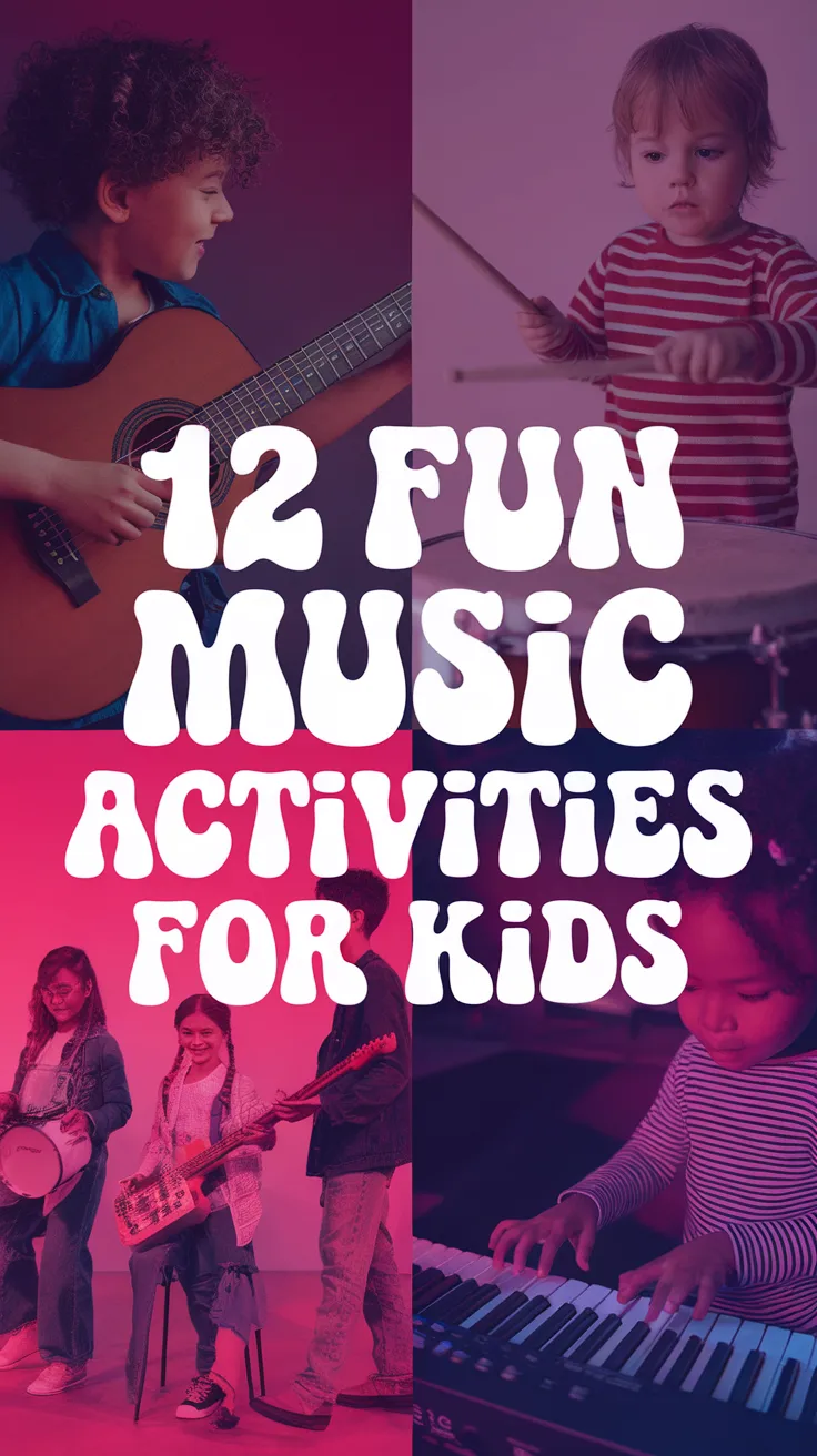 12 Fun Music Activities for Kids That Actually Work at Home