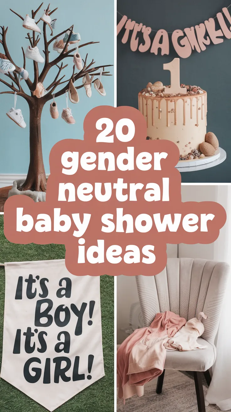 20 Gender Neutral Baby Shower Ideas Perfect for a Surprise Baby