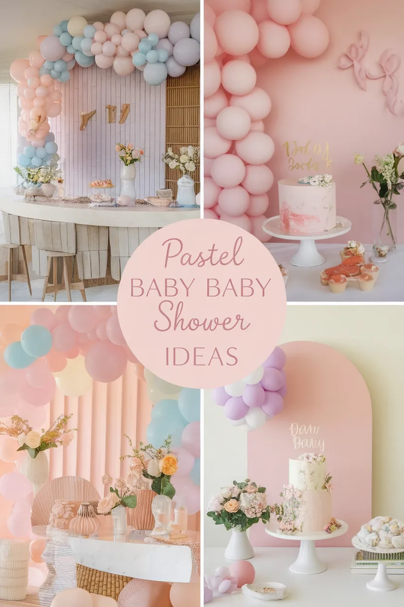 Pastel Baby Shower Ideas: 25+ Dreamy Ways to Celebrate