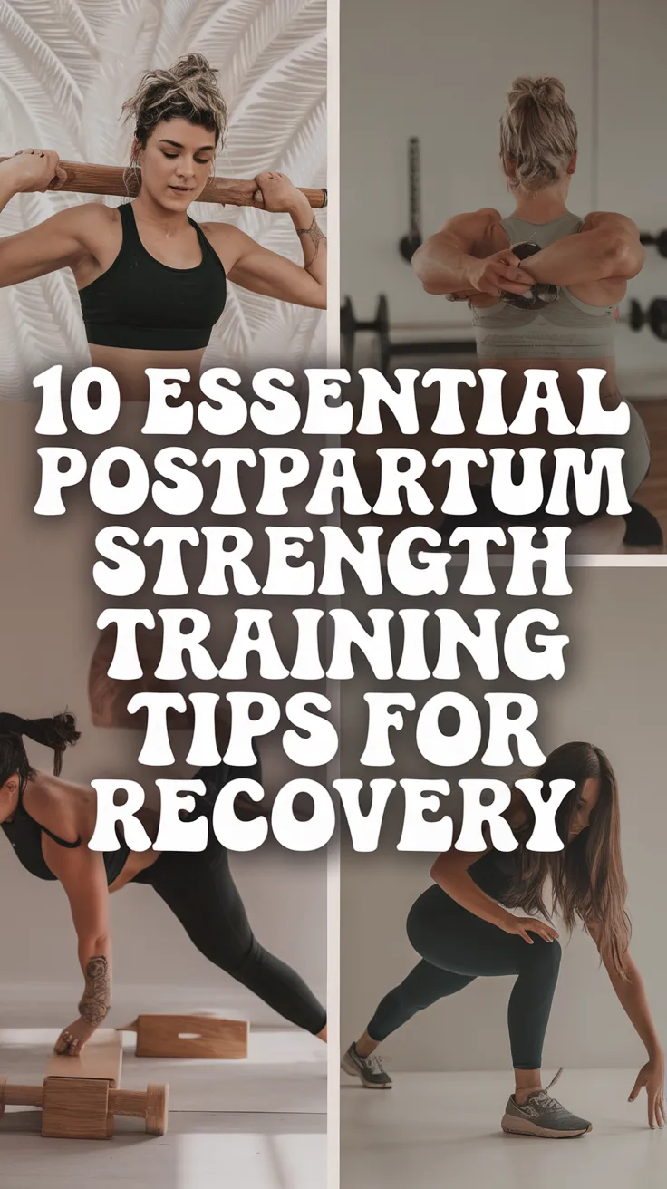 10 Essential Postpartum Strength Training Tips for Recovery